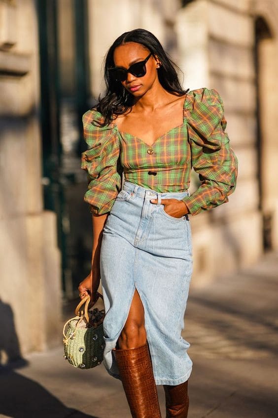 Outfit Gonna Jeans 10 Look Da Copiare